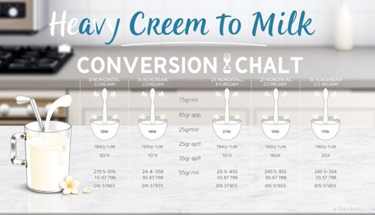 Heavy Cream to Milk Ratio: Perfect Substitution Guide