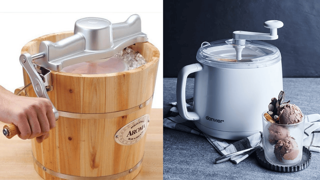 Hand Crank Ice Cream Maker Recipe - Easy Homemade Dessert